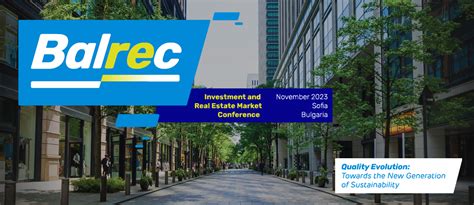 Balrec 2023 Real Estate Conference Bulgaria