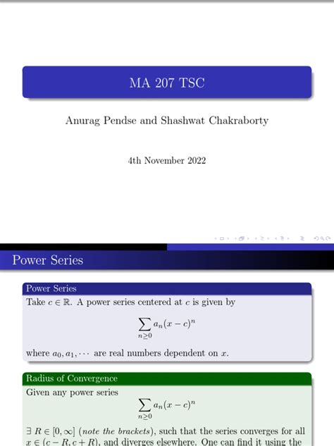 Analysis Of Power Series Ordinary Differential Equations And Legendre