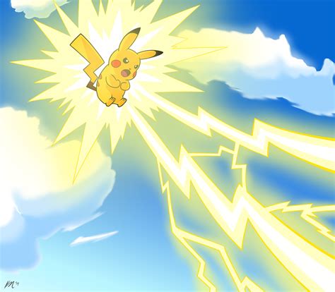 Pikachu Thunderbolt Cute Dont Mess With These Attacking Pokémon