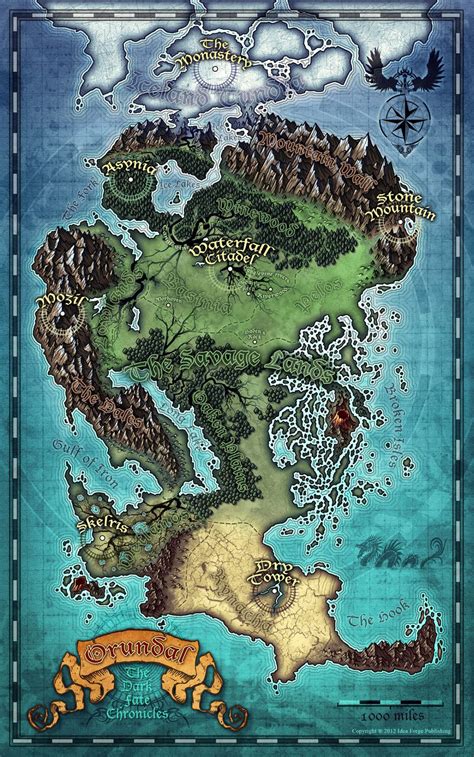 Fantasy World Map