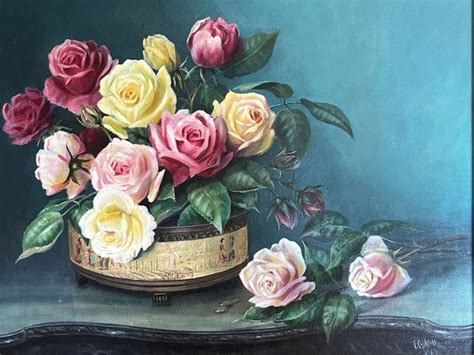 Francis James Chilcott Still Life Modern British Artist Oil On Board £11500 Picclick Uk