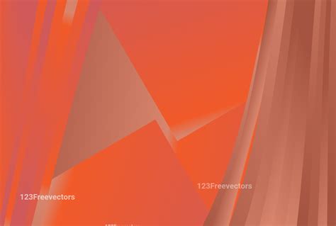 Abstract Dark Orange Background Design