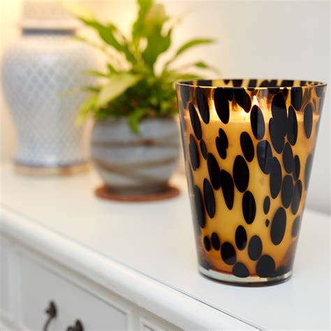 Torc Fragranced 4 Wick Scented Glass Candle 55kg In Amb