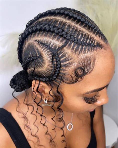 Curly Bangs Braided Cornrow Hairstyles Braided Hairstyles Cornrow