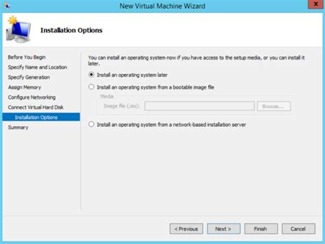 New Hyper V Vm Via Powershell Or Gui Tech Thoughts