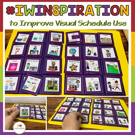 How To Improve Visual Schedule Use With This Independent Work Task