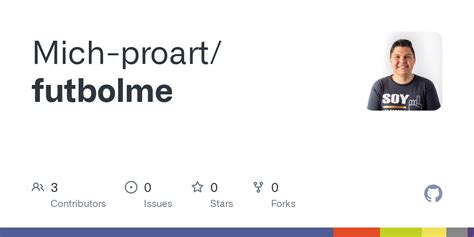 GitHub Mich Proart Futbolme