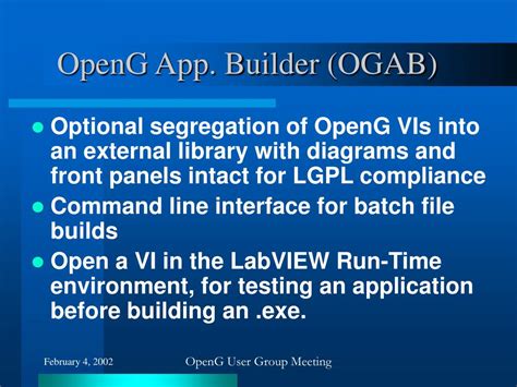 Ppt Openg Projects And Community Powerpoint Presentation Free Download Id4830496