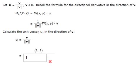 Answered Calculate The Unit Vector U In The Bartleby