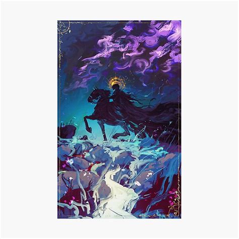 Knight Of The Void Photographic Print For Sale By Anatofinnstark Redbubble