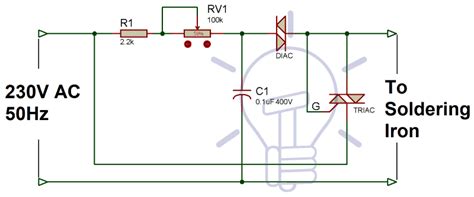 Soldering Iron Temperature Controller Circuit And Working
