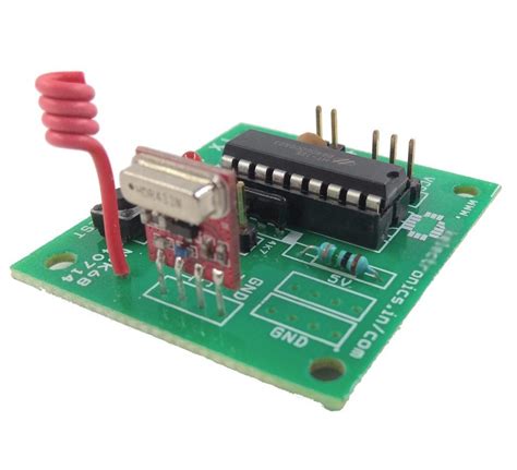 Rf Encoder Decoder Module With 433 Mhz Transceiver Hacktronics