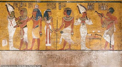 Stunning Restoration Of Wall Art In King Tutankhamuns Tomb Revealed