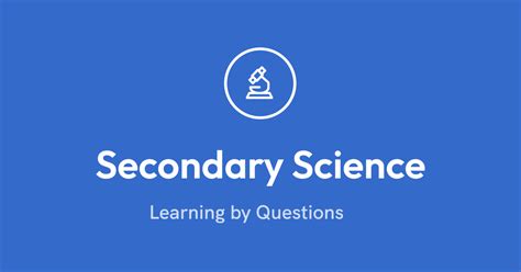 Make Science Homework A Blast With Lbq Resources Secondary Science Lbq
