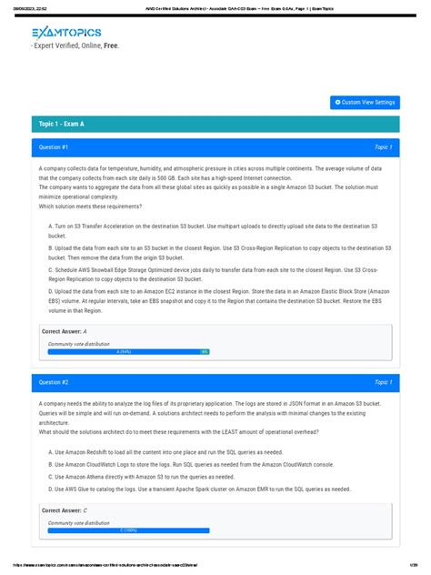 Associate Saa C03 Eng 01 Pdf