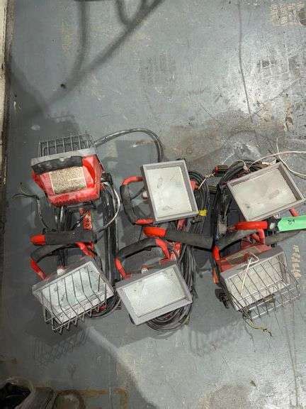3 Work Lights Auction Ohio