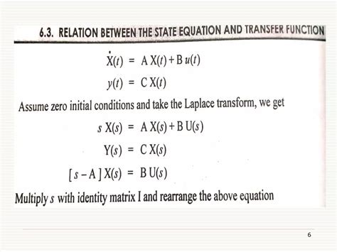 State Variable Analysis Observability And Controllability Ppt