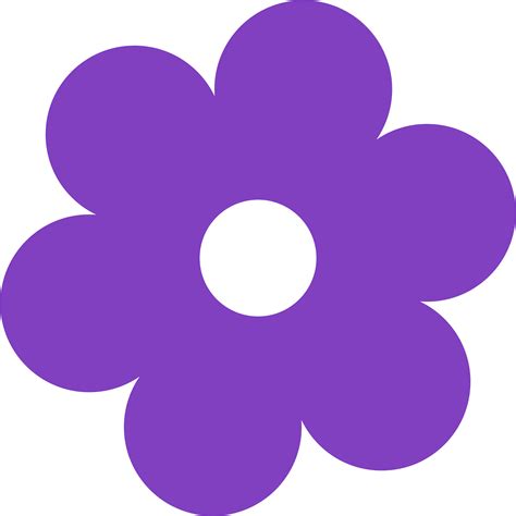 Purple Flowers Clipart Png