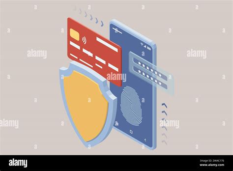 Isometrics Protect Data And Confidentiality Safety And Confidential Data Protection Concept