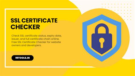 Ssl Certificate Checker Verify Ssl Status Expiry And Chain Online