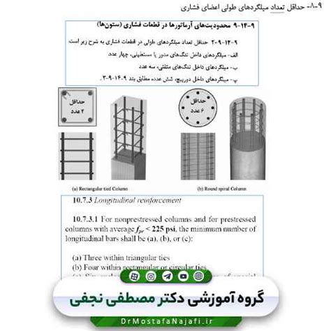 دانلود جزوه طراحی سازه‌های بتنی دکتر مصطفی نجفی
