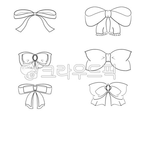 리본 빈티지리본 손그림 드로잉리본 리본그림 사진이미지일러스트캘리그라피 Hwau작가