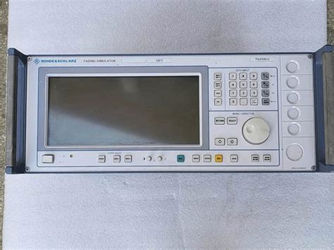 Rohde And Schwarz Abfs Fading Simulator Rescience