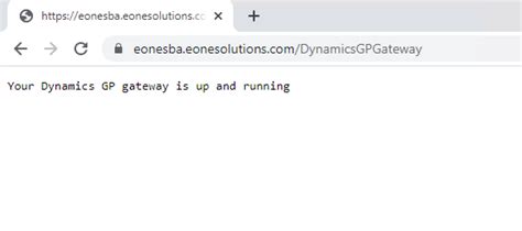 Setting Up The Dynamics Gp Data Gateway For Popdock Eone Solutions