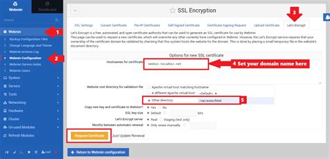 Webmin Ssl Hostname Tecadmin
