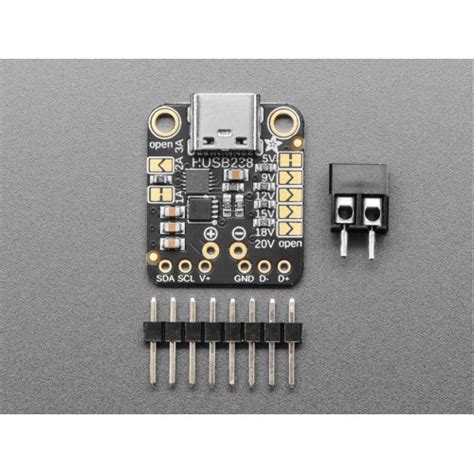 Buy Adafruit 5807 Usb Type C Power Delivery Dummy Breakout I2c Or Fixed Husb238 In India