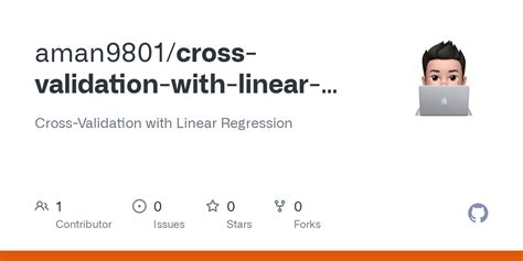 Github Aman9801cross Validation With Linear Regression Cross Validation With Linear Regression