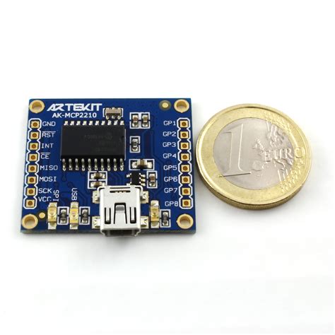 Ak Mcp2210 Usb To Spi Bridge Artekit Labs