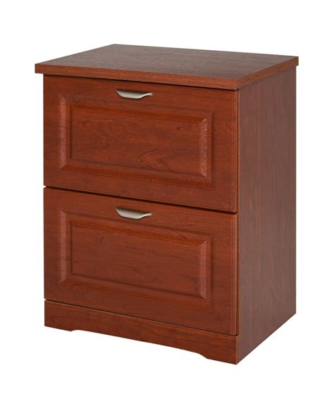 Homcom Wooden 2 Drawer File Storage For Legal Documents And Tabletop Surface In Brown Modesens