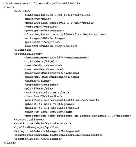 How To Create Xml In Certain Structure For A Crm And Then Send It Via