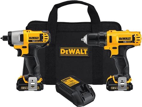 Dewalt Taladro Inalámbrico De 20 V Max Driver De Impacto Kit