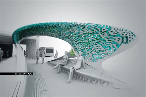 Gate Wave Turns Patterns Into Geometry Marc Fornes Volkan Alkanoglu