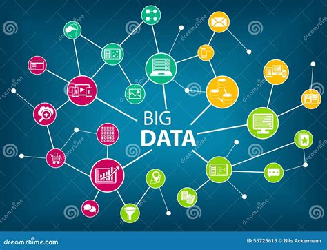 Big Data And Analytics Concept Connected Devices And Information