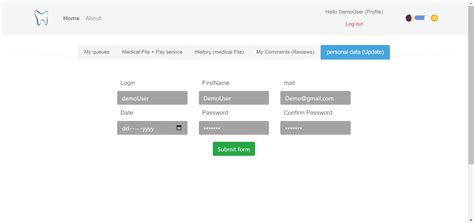 Dental Clinic Web Side With ReactJs NodeJs MySql