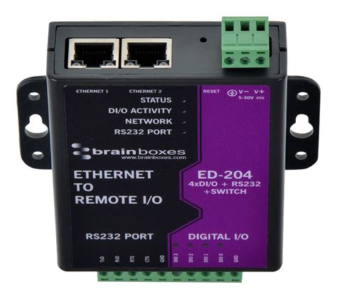 Ed Brainboxes I O Module Ethernet To Digital Digital Ports Farnell Uk