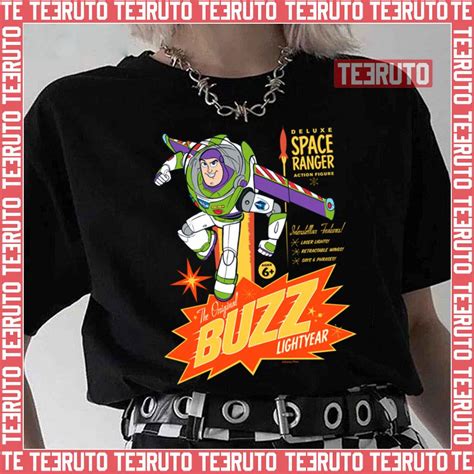 Buzz Lightyear Action Figure Ad Toy Story 4 Unisex T Shirt Teeruto