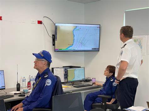 simulation search and rescue exercise off hunter coast puts marine