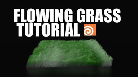 Procedural Flowing Grass Houdini Fx Tutorial Youtube