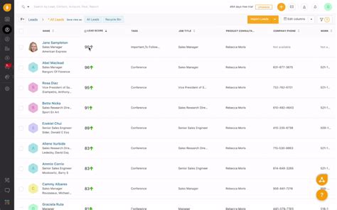 How To Customize The Ui Of The List View Freshsales Classic