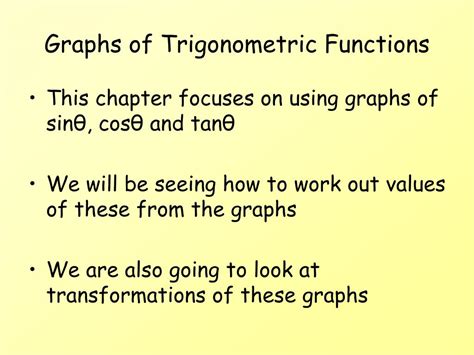 Ppt Graphs Of Trigonometric Functions Powerpoint Presentation Free Download Id 6549101