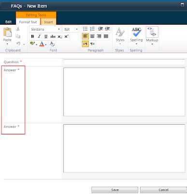 Claudiu On SharePoint FIX Duplicate Field In List View Form