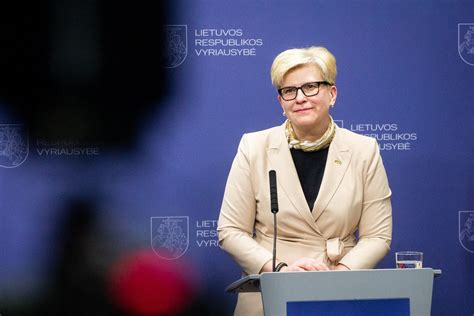 Šimonytė Vilnius Ir Lietuva Neįsivaizduojami Be Stiprios Lenkų Bendruomenės Delfi