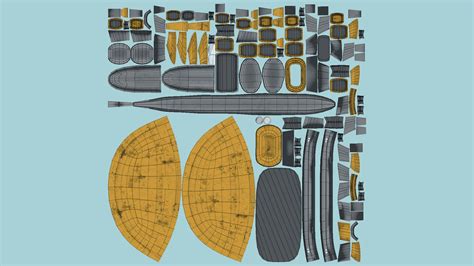 Sci Fi Robot Model J 04 Yellow By Gsommer