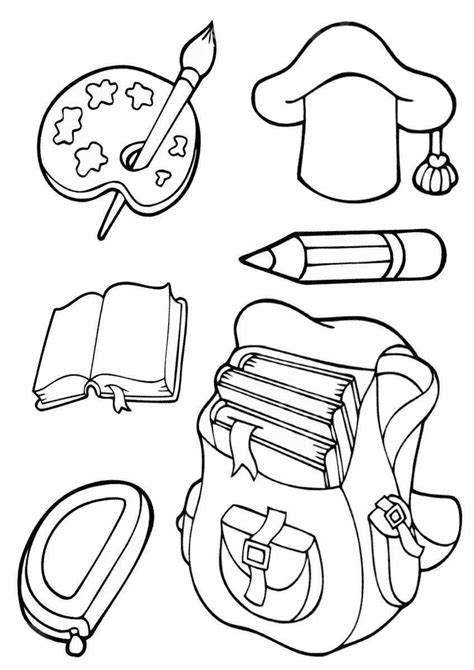 Раскраски школа распечатать