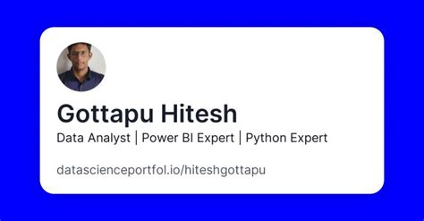 Hey There Hitesh Gottapu