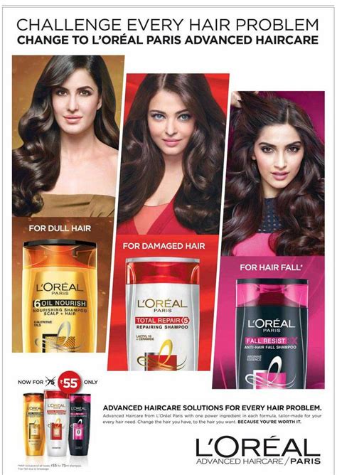 Advertising And Branding Loreal Paris Advanced Hair Care